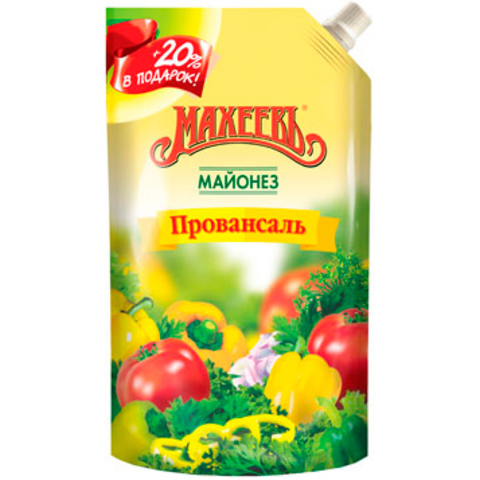 Майонез махеев 380г провансаль д/п доз - заказать доставку из ...